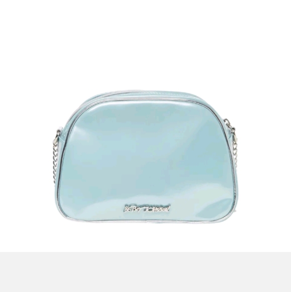 Betsey Johnson | Bags | New Betsey Johnson Blue Silver Vintage Radio ...